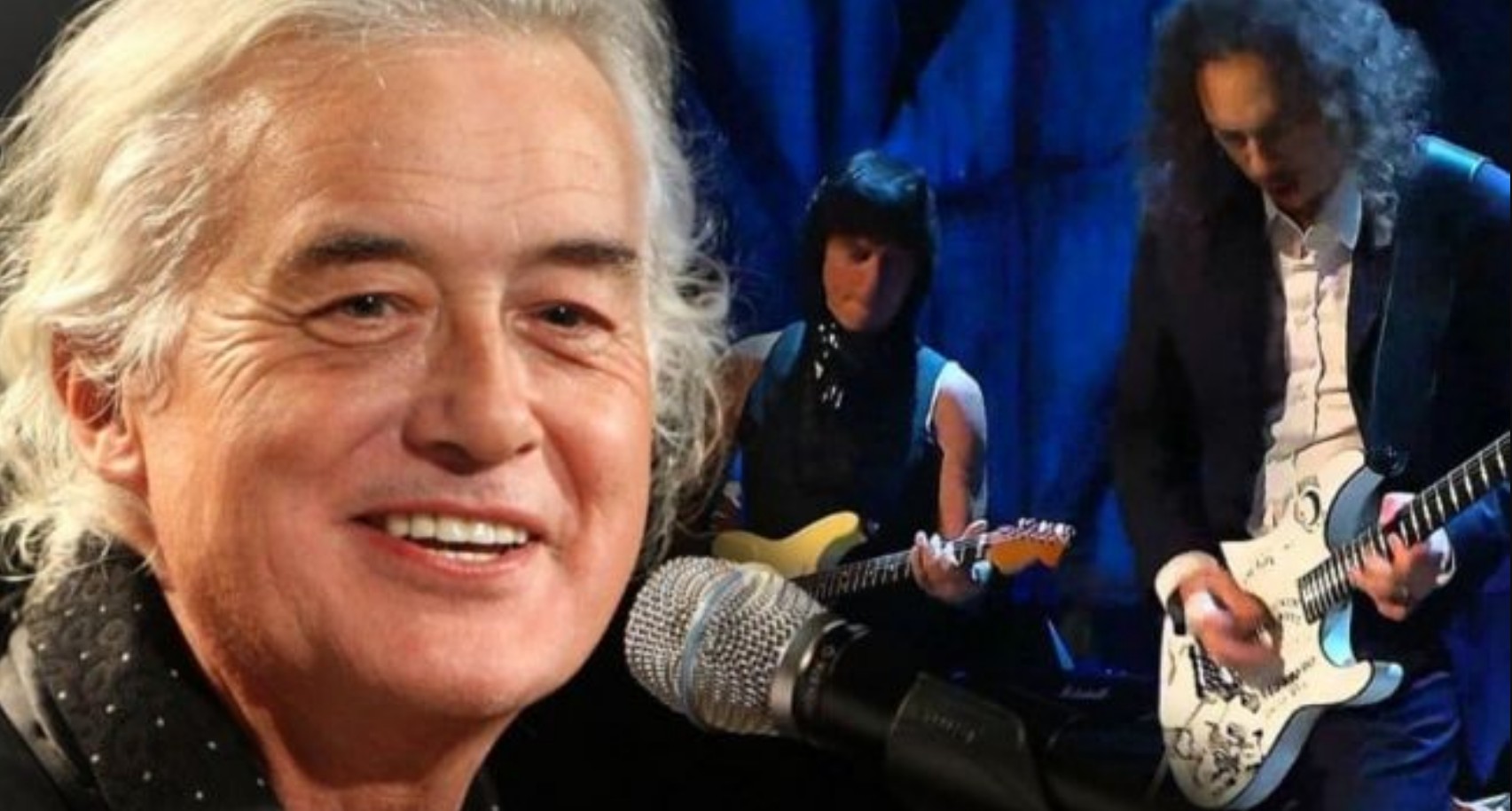 Jimmy Page and Jeff Beck’s fiery reunion with Metallica at the Hall of ...