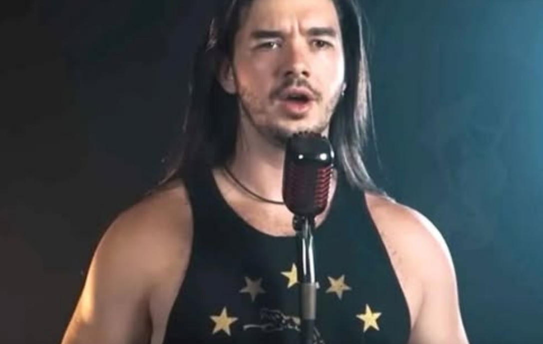 Dan Vasc, known for his commanding metal vocals, offers a striking ...